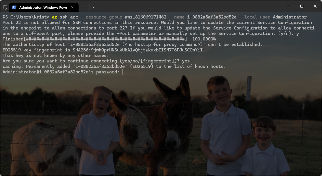 Secure RDP Access via SSH for Arc VM - This Is My Demo